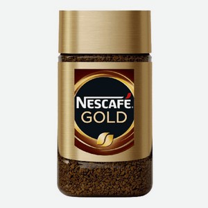 Кофе растворимый Nescafe Gold, 190 г стеклянная банка – купить по ...