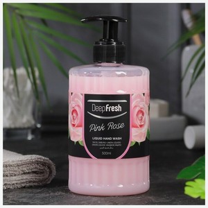 Жидкое мыло для рук "Розовая роза", серия "Романтика", Deep Fresh, 500 ...
